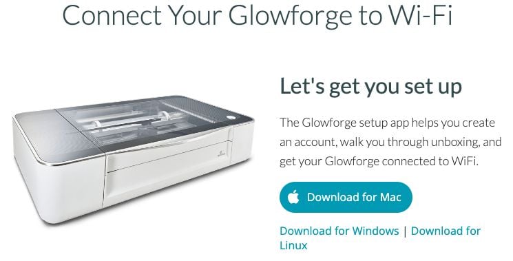 Connect Your Glowforge to Wi-Fi
